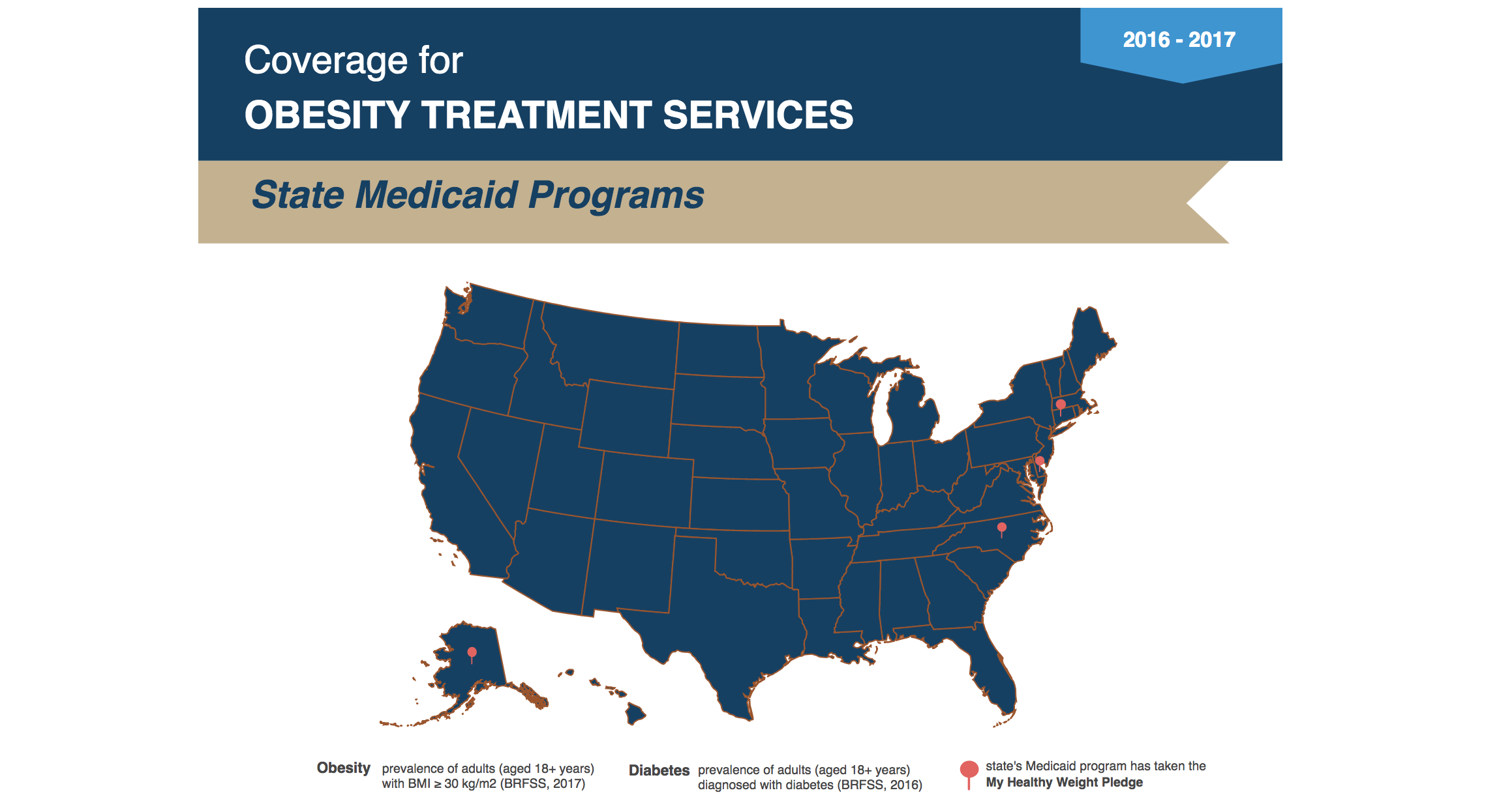 New Study & Interactive Map: Obesity Coverage Improved over a Decade in State-Funded Insurance ...